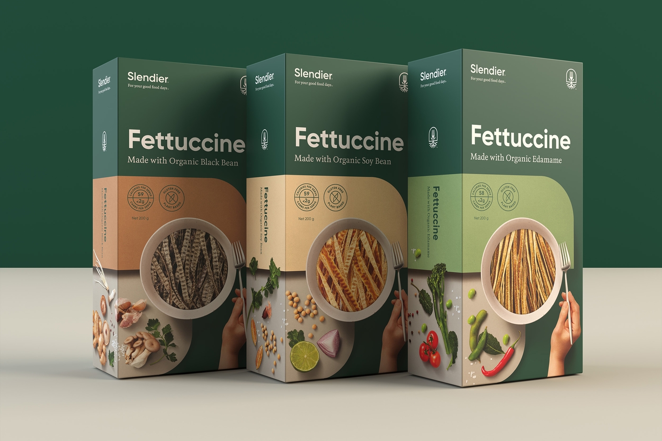 Slendier - Branding and packaging design by Seesaw Studio | Seesaw